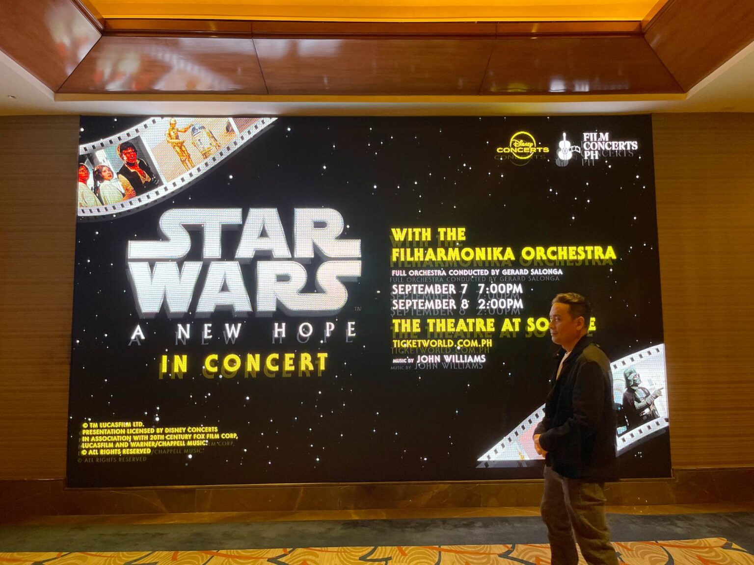 Our First "Star Wars - A New Hope" In Concert Experience At Solaire ...